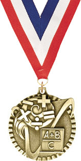 Math Gold Victory Medal [MVY2-MT] – Awards Depot