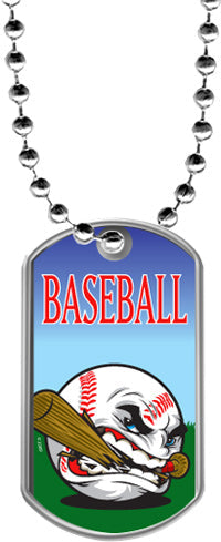 Baseball Dog Tags [DTLAM2-BS] – Awards Depot