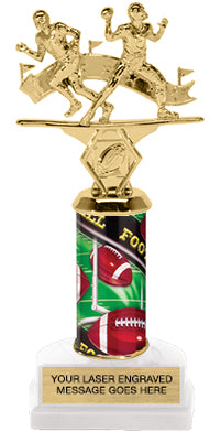 Football Stadium Sport Double Action Trophy [TSSDA10-FB] – Awards Depot