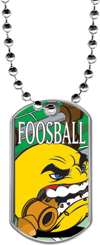 Foosball Dog Tags [DTLAM2-FSBL] – Awards Depot