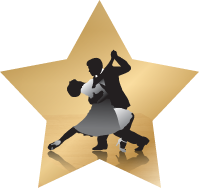 Dance- Ballroom Dancing Star Insert [ST-1058] – Awards Depot