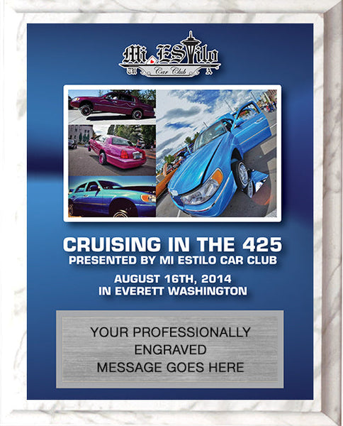 Custom Full Color Plaque [PCFC810] – Awards Depot