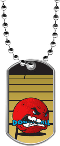 Dodgeball Dog Tags [DTLAM2-DGBL] – Awards Depot