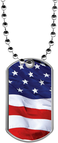 US Flag Dog Tags [DTLAM2-FLG] – Awards Depot